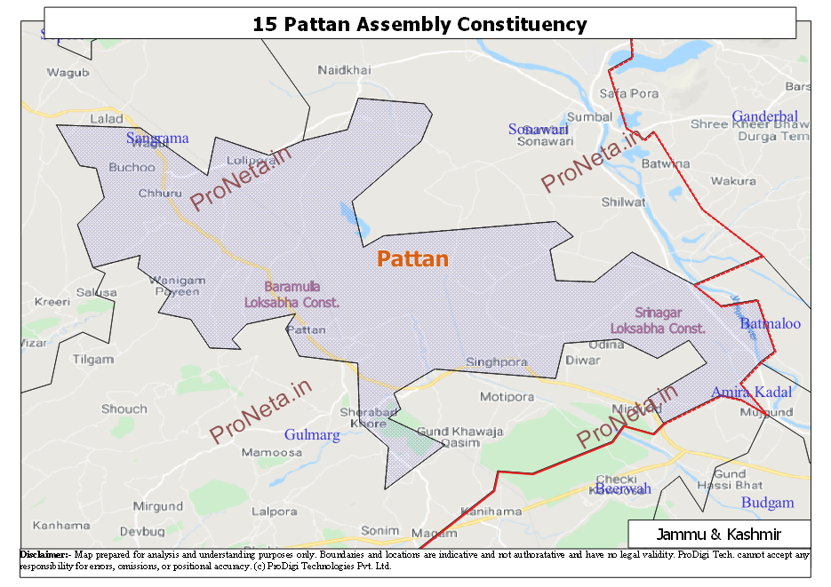 Pattan Assembly Constituency, Jammu And Kashmir- 015
